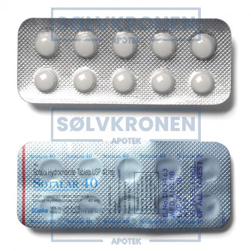 Reseptfri Sotalol Tablett 40mg, 80mg – Kjøp På Nett Nå
