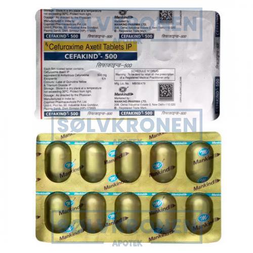 Reseptfri Zinacef Tablett 250mg – Kjøp På Nett Nå