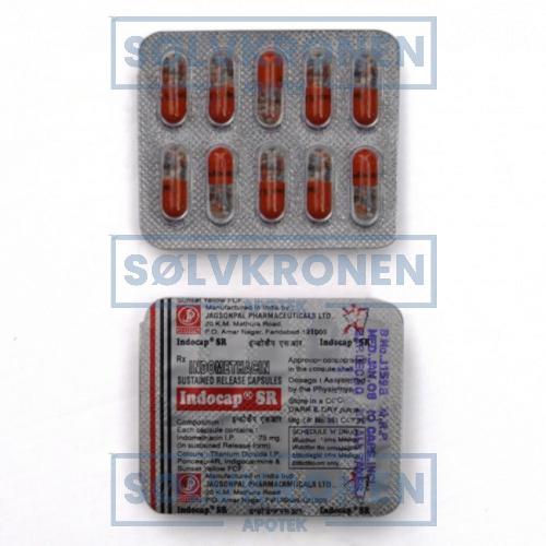 Reseptfri Indocid Sr Tablett 25mg, 50mg, 75mg – Kjøp På Nett Nå