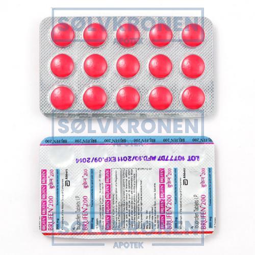 Generiske Ibuprofen 200mg, 400mg, 600mg – Kjøp Reseptfritt