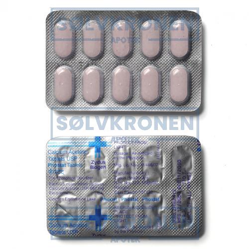 Reseptfri PhosLo Tablett 667mg – Kjøp På Nett Nå