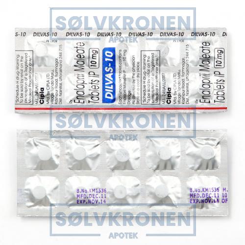 Reseptfri Renitec Tablett 5mg, 10mg – Kjøp På Nett Nå